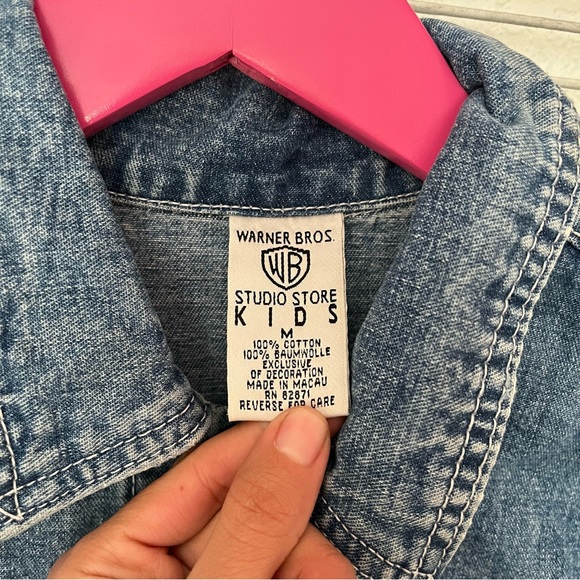 Warner Bros. | Jackets & Coats | Vintage Warner Bros Studio Looney ...